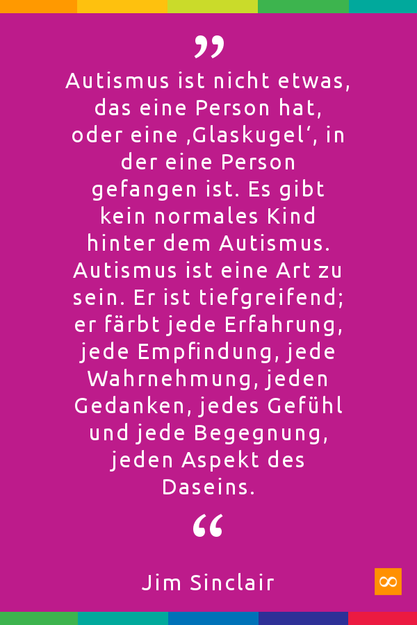 Trauert nicht um uns: An die Eltern autistischer Kinder